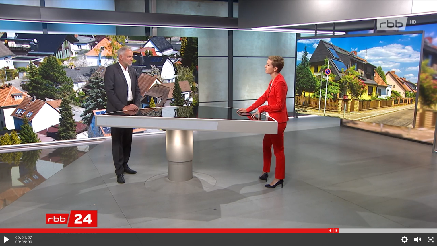 Peter Ohm (VDGN) zum Thema Grundsteuer beim rbb - VDGN